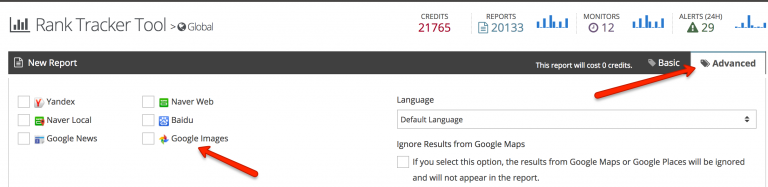 Google Images Rank Tracker - GeoRanker